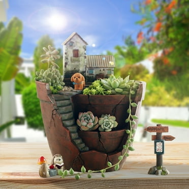 Flip Flop Flower Pot 301W Stackable Plant Stand - Walmart.com