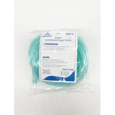 Westmed #0050 50' Kink Resistant Oxygen Supply Tubing - Pack of 1 ...