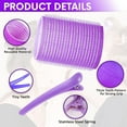 Hair Rollers Set - 18 Self Grip Velcro Rollers, 12 Duckbill Clips, 2 ...