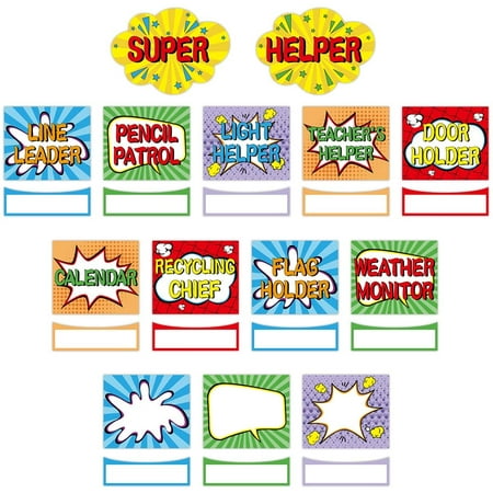 Classroom Jobs Bulletin Board Set Super Helper Bulletin Board ...