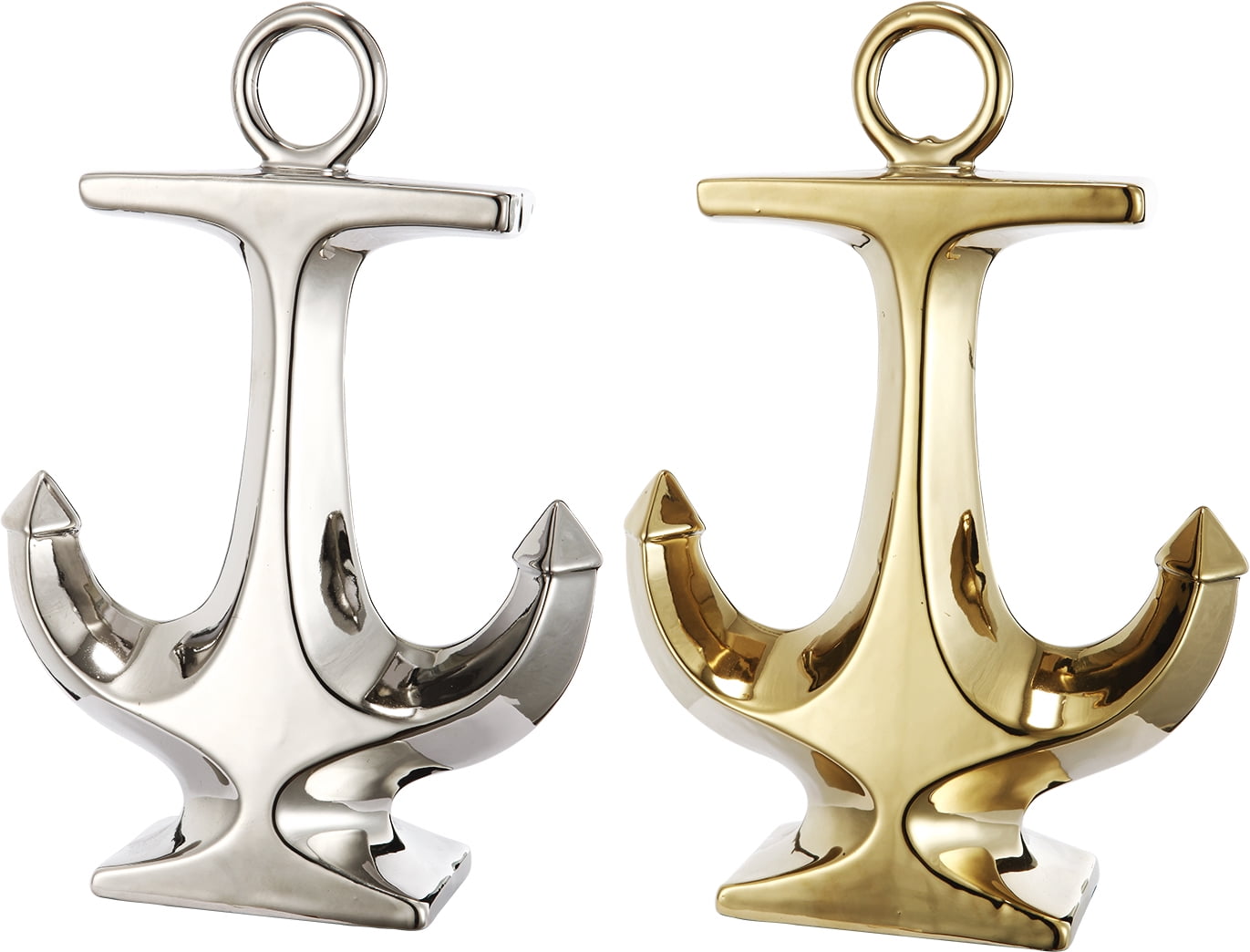 A&B Home Set of 2 Anchor D?cor - Walmart.com