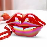 Wired Phone Landline, Red Desktop Handset for Home and Business, Small ...