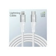 Apple MFi Certified Lightning to USB-C Cable (3ft) - Silver - Walmart.com