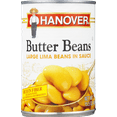 (2 pack) Hanover Butter Beans Large Lima Beans in Sauce, 15.5 oz Can ...