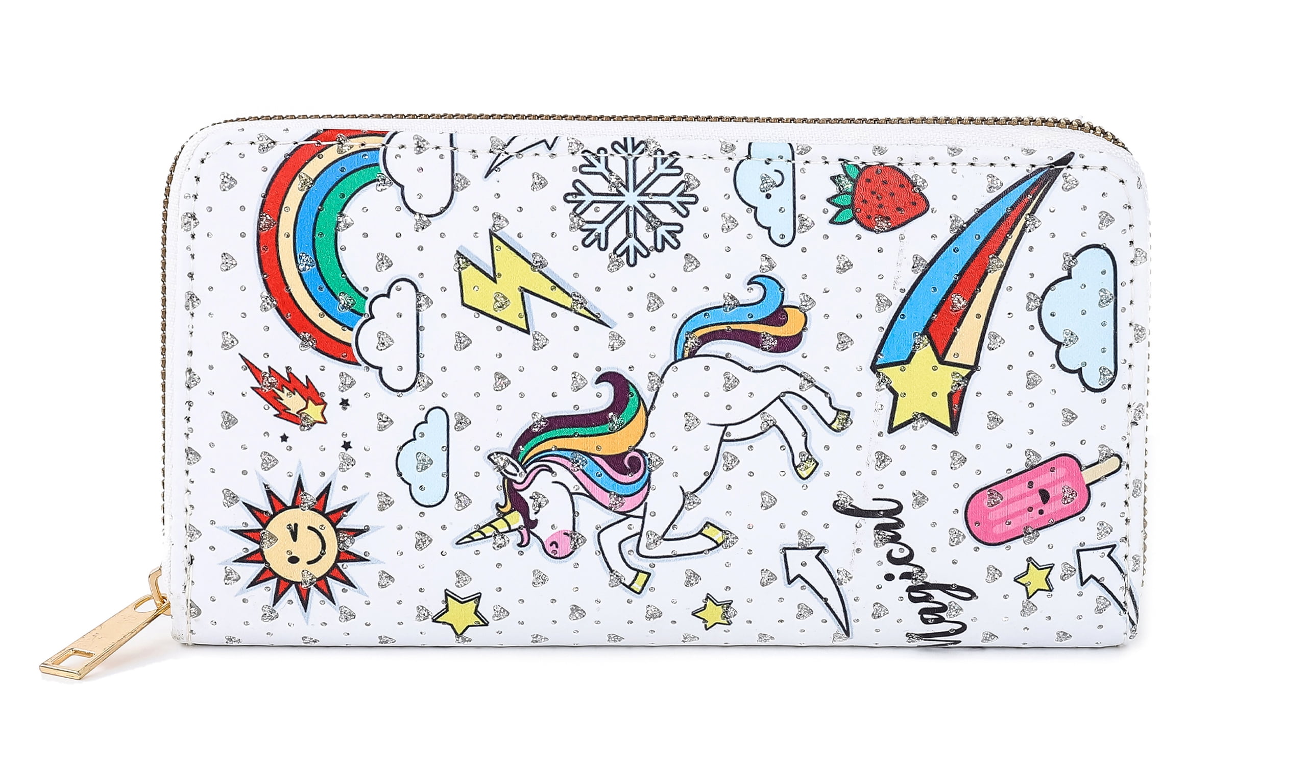 Wallet - Glitter - Unicorn - Magical - Walmart.com