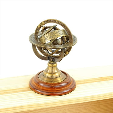 DecMode Traditional Armillary Sphere With Pierced Arrow Metal ...