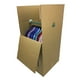 UBoxes Shorty Wardrobe Moving Box (1 Piece) 20" x 20" x 34" - Walmart.com
