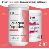 Zint Collagen Peptides Supplement Powder, Paleo-Friendly, Types 1 & 3 ...