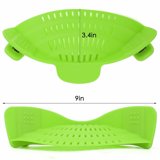 Silicone Clip On Strainer Adjustable filter nozzle Food filter gadget ...