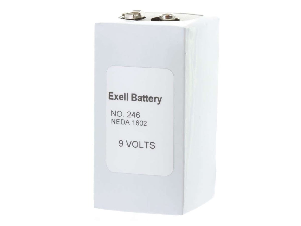 246 Alkaline 9V Battery NEDA 1602, PP6, 6F50-2 - Walmart.com