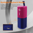 (Huayusheng)-- 2 In 1 Magnetic Split Bluetooth Speaker, Color Blocking ...