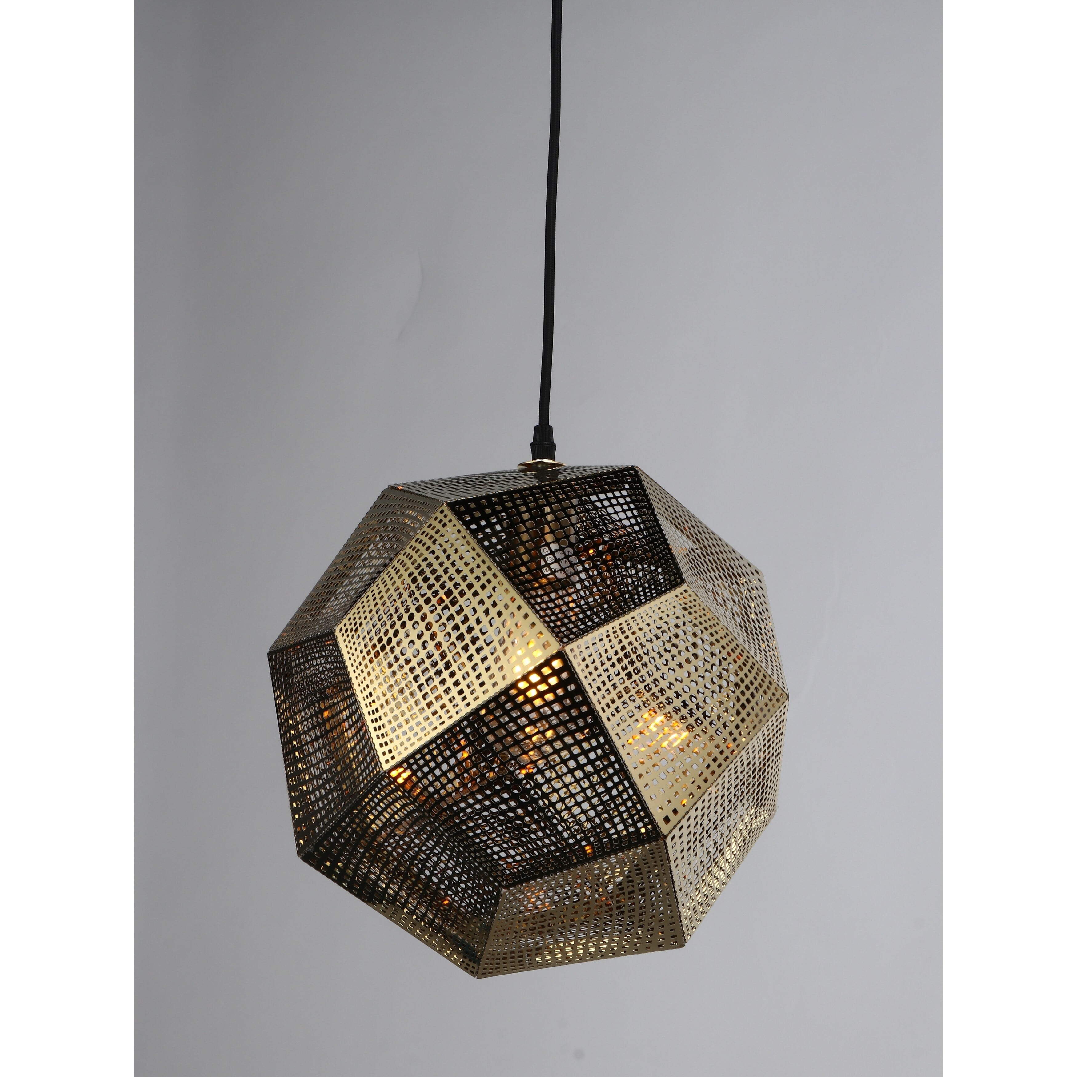 JL Styles Inc. Cronus Pendant Light Gold - Walmart.com