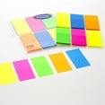 BAZIC Neon Page Markers 1x1.7 Neon Index Tabs, (150 Flags/Pack), 24 ...