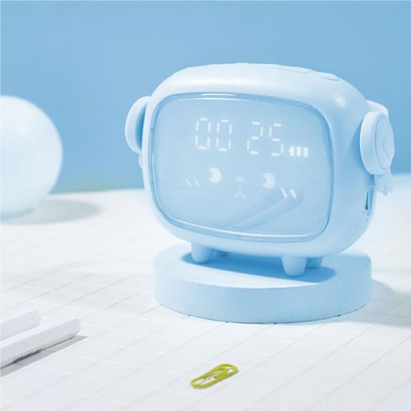 Children Clock Light Voice Controlling Practical Cute Adorable ...