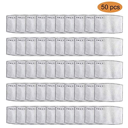 10/20/50/100pcs Universal PM2.5 6 Layer Activated Carbon Filter Mat for ...