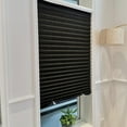 Pleated Window Shades,Temporary Window Blinds Cordless Light Filtering ...
