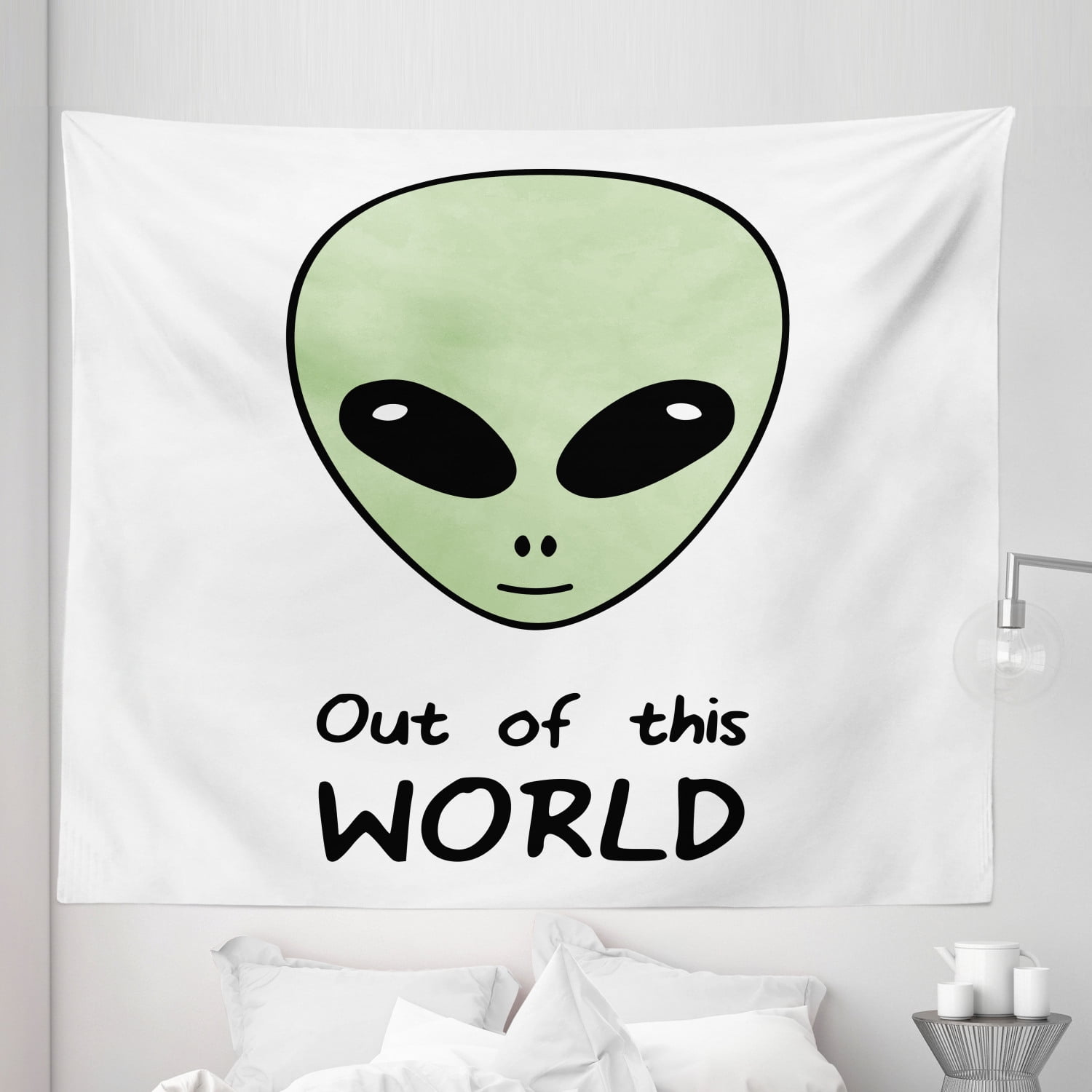 Alien Tapestry, Out of This World Extraterrestrial Creature Outer Space ...