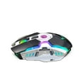 PLLFRLRT Wireless Mouse Portable Bluetooth Mouse for Laptop Pc Games ...
