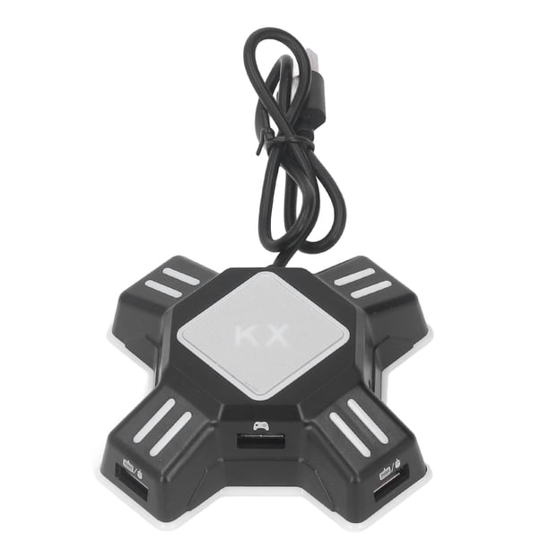 Adaptador convertidor de teclado, adaptador de teclado y mouse USB ...