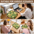 Cartoon Fruit Cute Avocados Leaves Accordion File Organizer Expanding ...