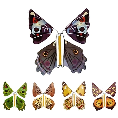 Visland 5 Pcss Kids Fairy Flying Butterfly Wind up Toy for Surprise ...