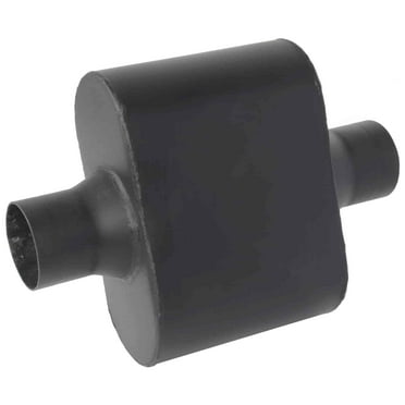 Flowmaster 842515 Super 10 Muffler 409S - 2.50 Center In / 2.50 Center Out - Aggressive Sound ...