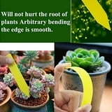 BE-TOOL 100PC Plastic Plant Labels Garden Plant Tags Plant Markers for ...