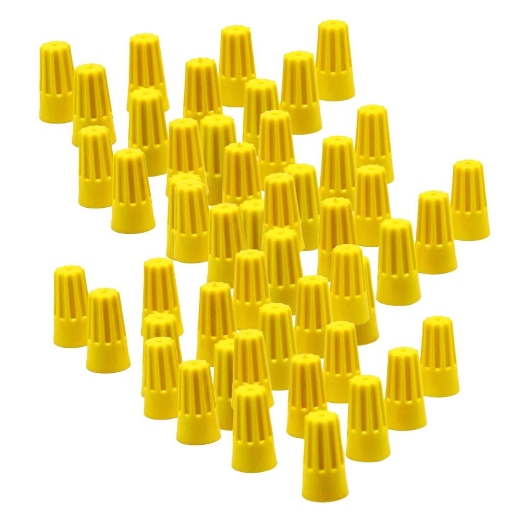 100x Conectores de cable eléctrico On Surtido Amarillo Zulema Conjunto ...