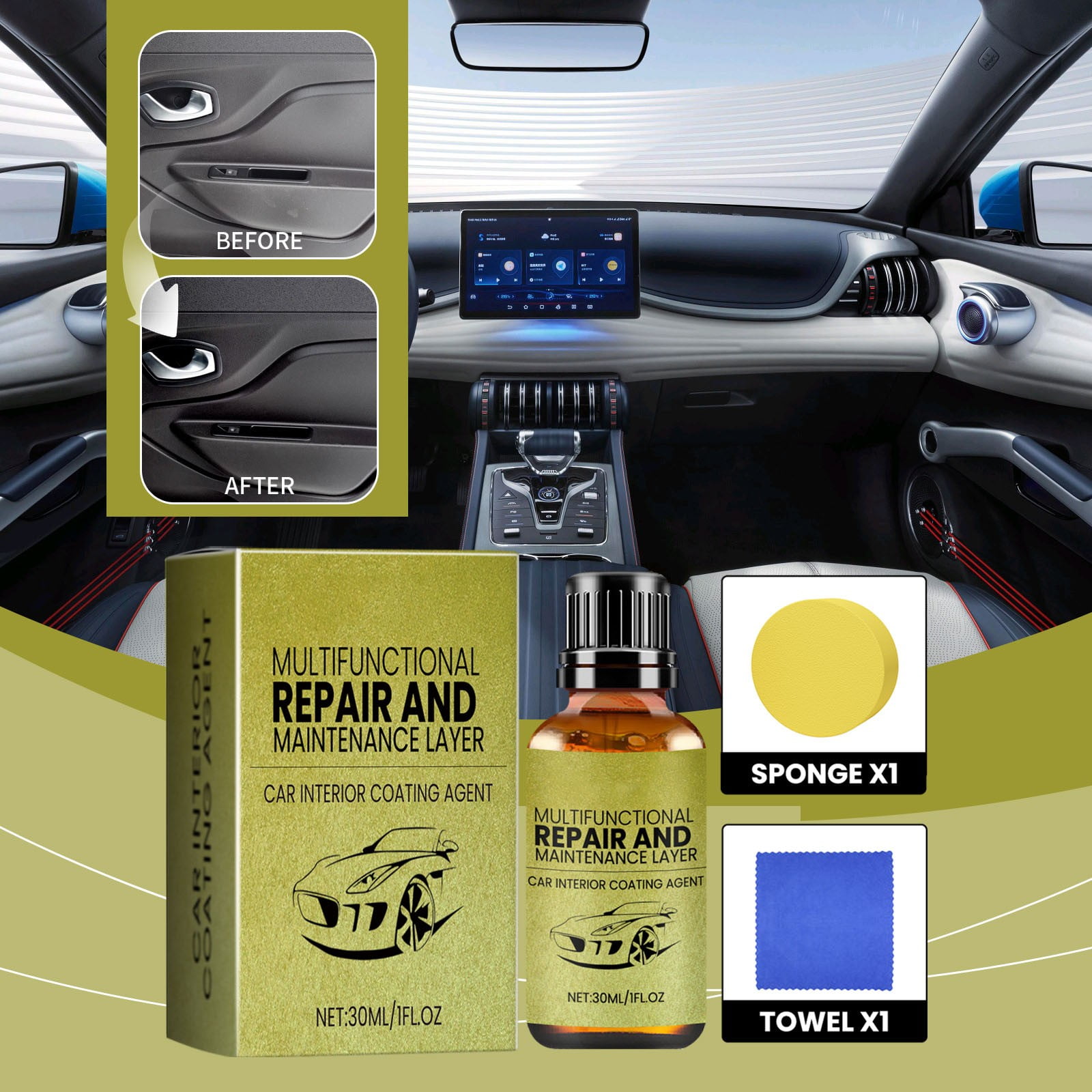 Click here for Boreal Craft Car Shampoo Interior Fabric Compatibl... prices