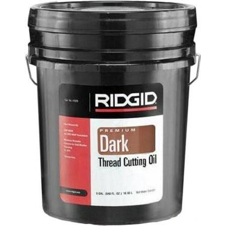 Ridgid Thread Cutting Oils - 5 gal dark threading oil - Walmart.com