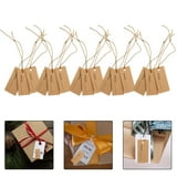 100Pcs Pricing Tags Jewelry Craft Price Tags Kraft Paper Label Cards ...