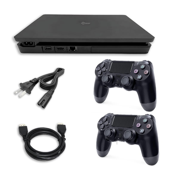 Restored Sony Playstation 4 PS4 Console Slim 1TB with 2 Retrofam ...