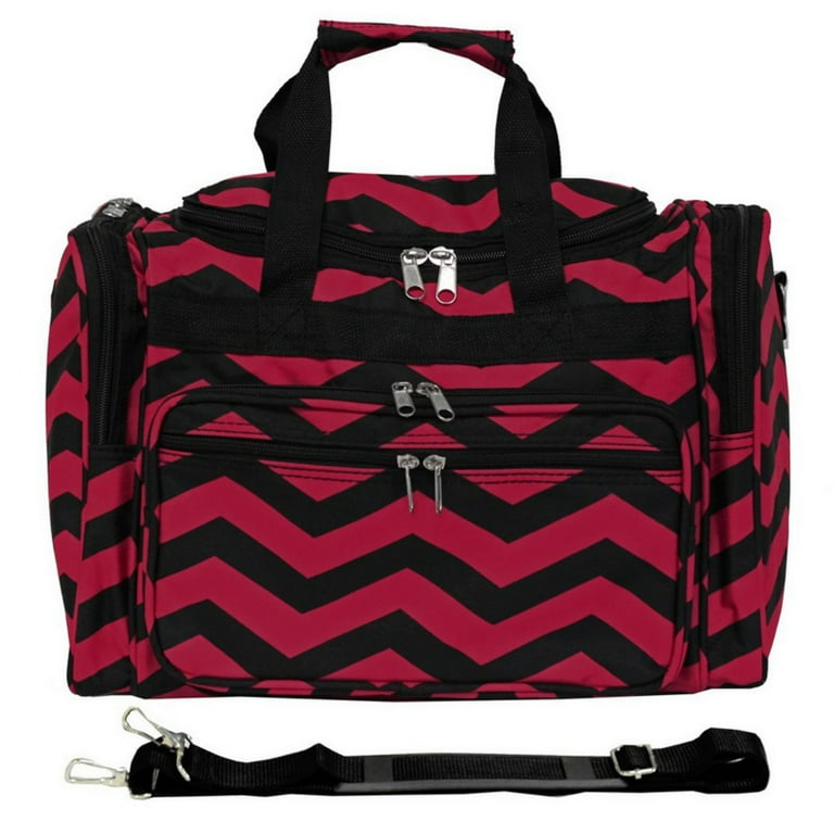 Chevron Overnight Bags For Women