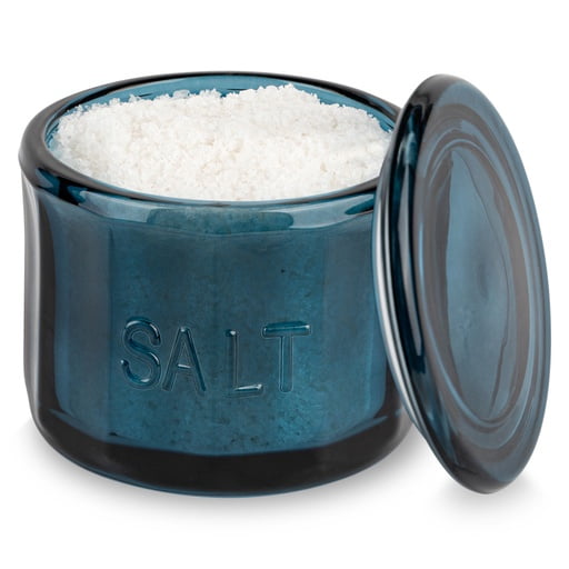Kook Glass Salt Cellar, 10 Oz, Navy Blue - Walmart.com