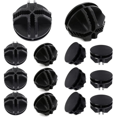 CARBONLIKE Wire Cube Plastic Connectors 20 Piece Interlocking Connector ...