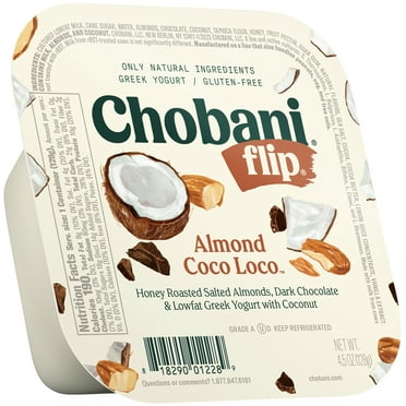 Chobani Low Fat Greek Yogurt Flip, Family 8 Pack, Plastic Cup - Walmart.com