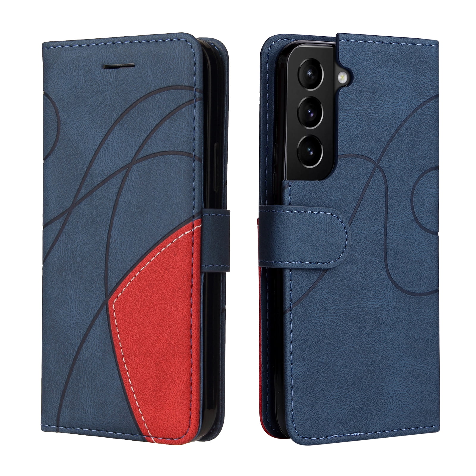 Dteck Wallet Case for Samsung Galaxy S22 (2022), Premium PU Leather ...