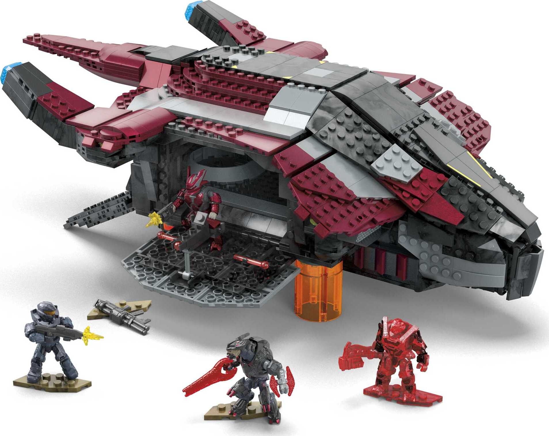Buy MEGA Halo Banished Phantom Aircraft Halo Infinite Building Set ages ...
