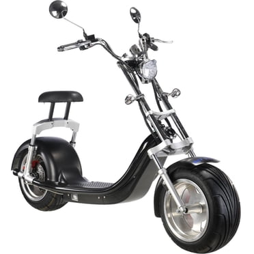 MotoTec 2000W Fat Tire Electric Scooter, 60v 18ah Lithium Battery ...