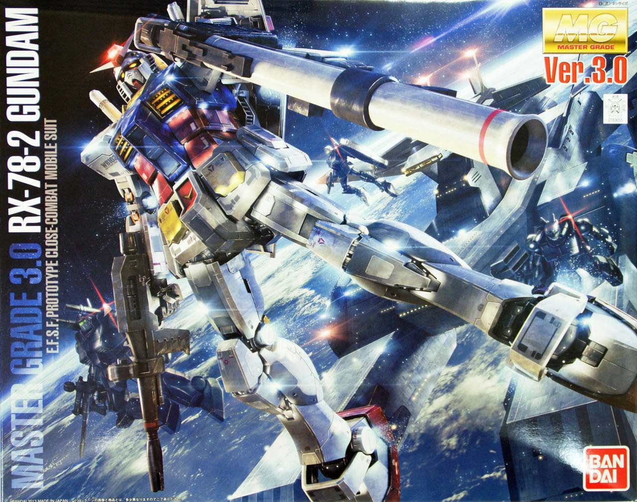 Master Grade RX-78-2 Gundam Ver. 3.0 Model Kit - Walmart.com