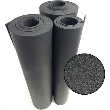 Rubber-Cal Large Maxx-Tuff Thick Diamond Rubber Mat - Heavy Duty Floor ...