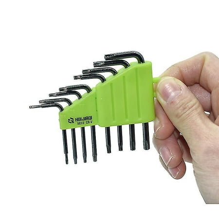 Offset Torx, 8 Piece Torx Allen Wrench Kit, Star Screwdriver T5 T6 T7 ...