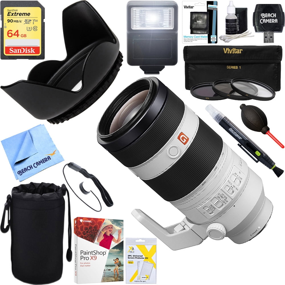 Sony (SEL100400GM) FE 100-400mm f/4.5-5.6 GM OSS Full Frame E-Mount ...