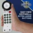 Med-Pat XL88Q Corded Landline Phone with Keypad Dialer and Hearing Aid ...