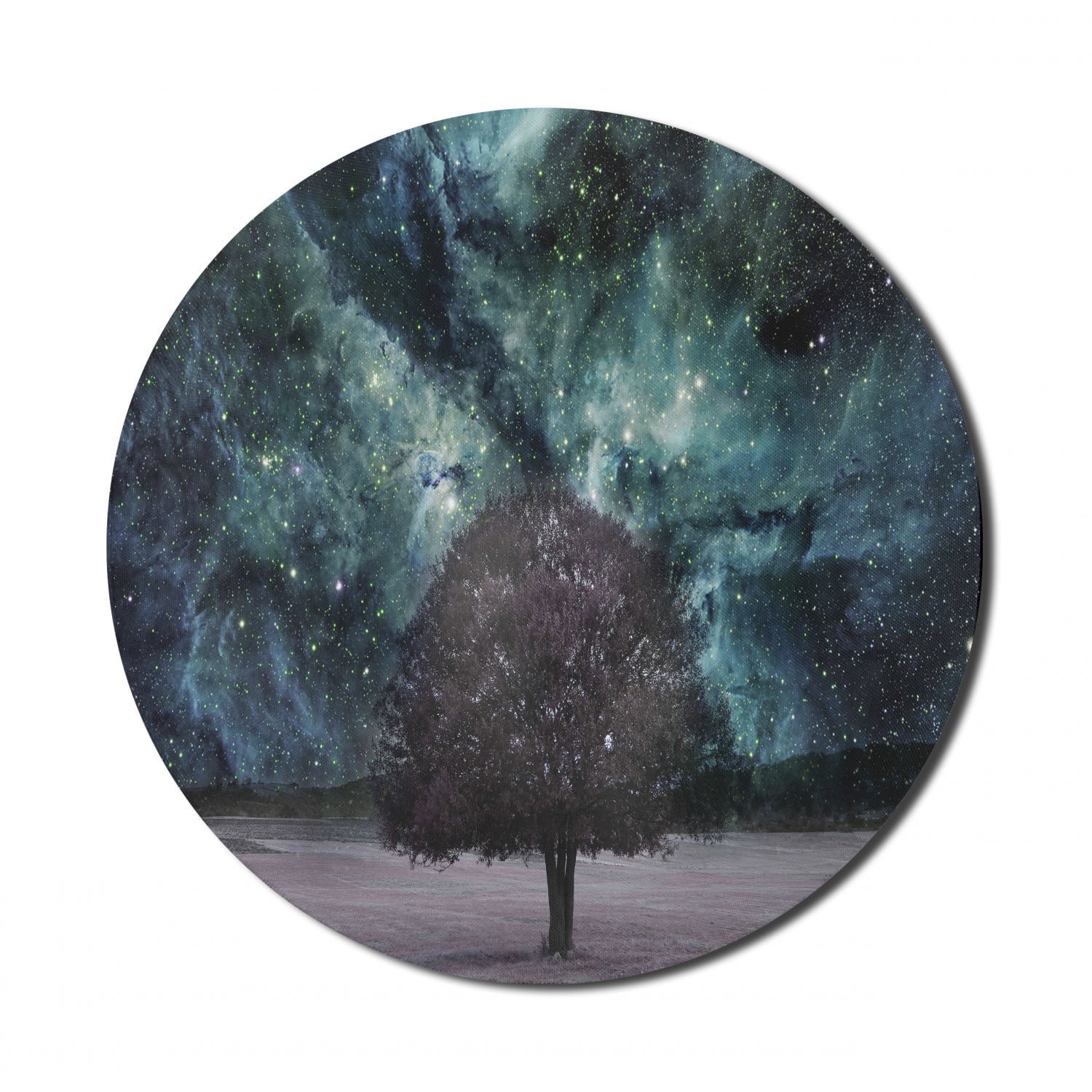 Space Mouse Pad for Computers, Outer Cosmos Nebula Galaxy Stars Mars ...
