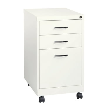 Calico Designs Metal Rolling 3-Drawer Vertical Filing Cabinet - Walmart.com