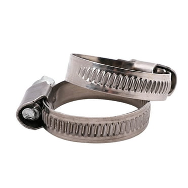 Deadwood Crafted Tools 1in Hose Clamp - 2pk U-Shaped Pipe Clamps 1 Inch ...