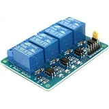 Treedix 4 Channel DC 5V Relay Module with Optocoupler - Walmart.com