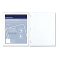 National Rip Proof Reinforced Filler Paper, 3-Hole, 8.5"x11", Unruled ...