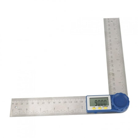 Digital Protractor Stainless Steel 2 In 1 Goniometer Electric Angle ...